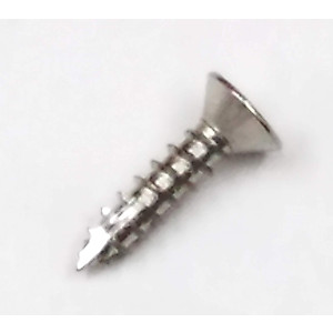 Hinge Outlet Satin Nickel Wood Screws for Hinges 9 x 3/4 Inch - Fly Cut for Self Drilling - 24 Pack