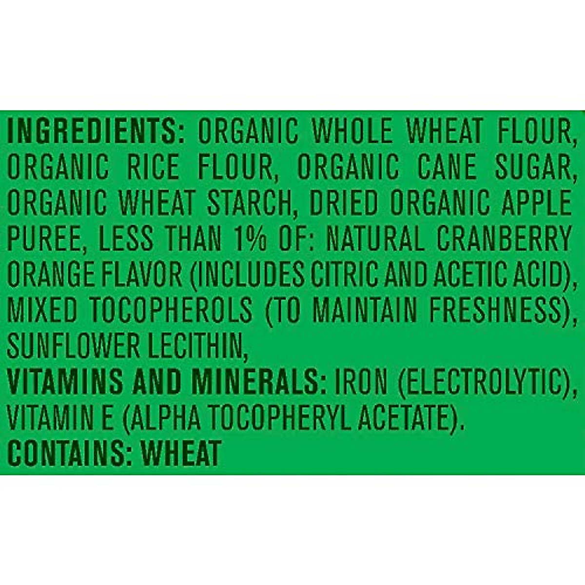 Gerber Organic Puffs, Cranberry Orange, 1.48 oz