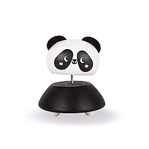 Janod Wood Panda Stacker & Roly-Poly Rocker – Ages 12+ Months - J08188