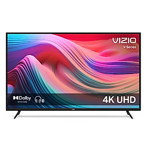 VIZIO 65-Inch V-Series 4K UHD LED Smart TV with Voice Remote, Dolby Vision, HDR10+, Alexa Compatibility, V655-J09, 2022 Model