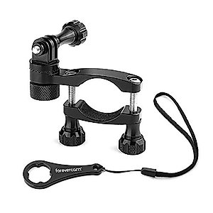 Bike Handlebar Mount for GoPro (360° Rotation and Lock Any Direction) 0.6-1.3inch All Aluminum Bike/Motorcycle Handlebars Seat Post Ski Pole Mount for Gopro Hero 11/10/9/8/7/6/5/4/ Action Camera