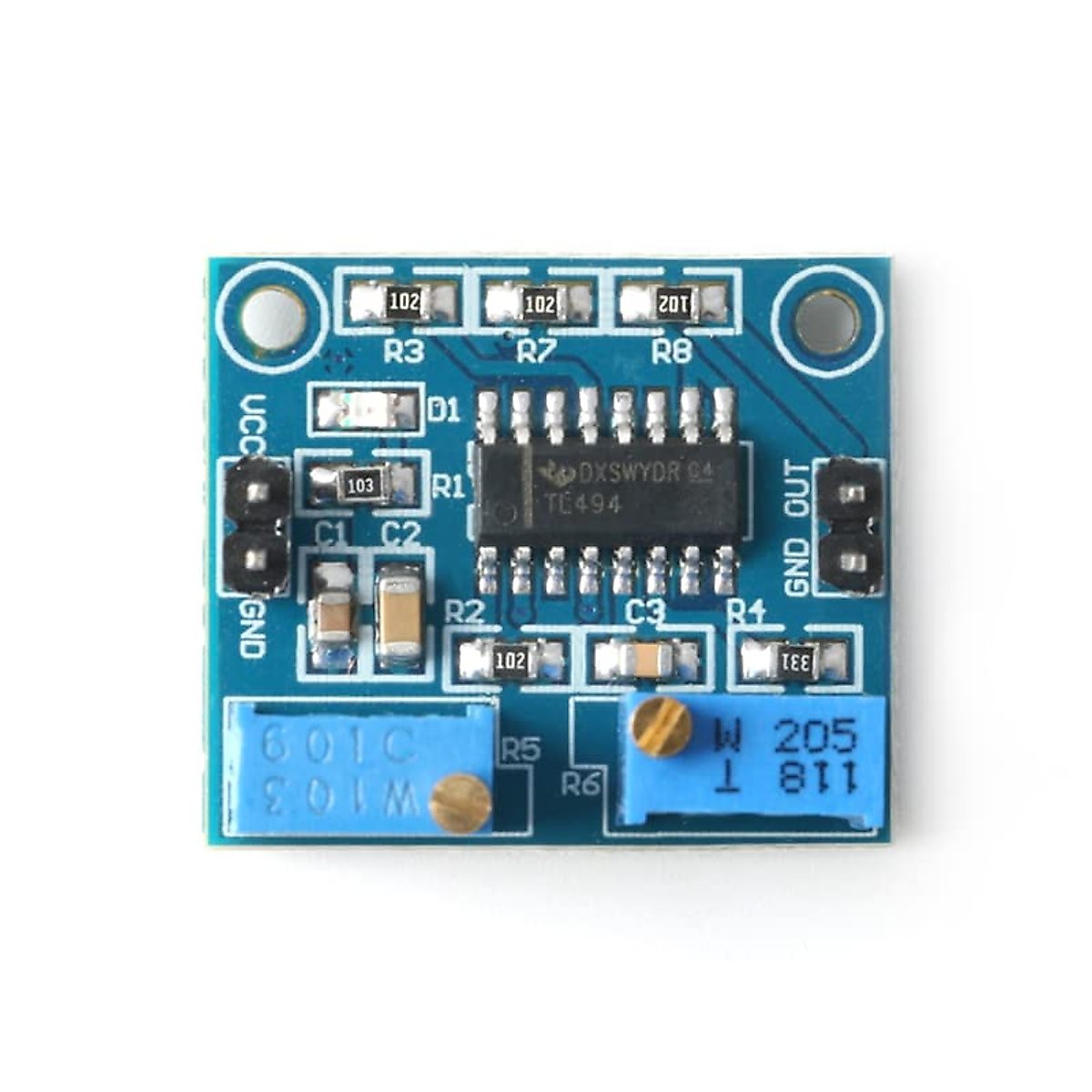 000 JESSINIE 5Pcs TL494 PWM Controller Module TL494 PWM Frequency 500Hz - 100KHz Duty Cycle Adjustable Module