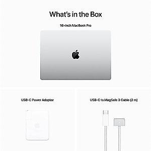 Apple MacBook Pro 16.2" with Liquid Retina XDR Display, M2 Max Chip with 12-Core CPU and 30-Core GPU, 64GB Memory, 1TB SSD, Silver, Early 2023