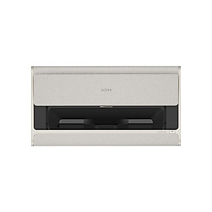 XGIMI Aura 4K UHD Ultra Short Throw Laser Projector for Home Theater, 2400 ANSI Lumens, 80% DCI-P3 & 90% Rec.709, HDR10, 60W Harman Kardon Speakers, Android TV 10.0, Wireless Casting