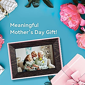 Digital Picture Frame 8 Inch Digital Photo Frame WiFi, 1280x800 IPS HD Touch Screen Smart Frame, 32GB Storage, Auto-Rotate, Wall Mountable, Share Photos/Videos Instantly via Frameo App from Anywhere