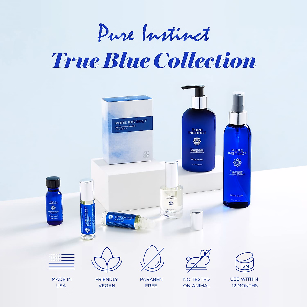 Pure Instinct Body Spray True Blue 177 ml | 6 Fl Oz