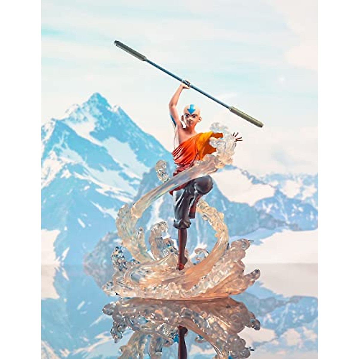 Diamond Select Toys Avatar Gallery: Aang PVC Figure, Multicolor, 11 inches