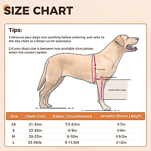 LISPOO Dog Recovery Sleeve Front Leg Prevent Dog from Licking Wound, Dog Leg Sleeve is Made of Yoga Fabric, Dog Dleeve to Prevent Licking is Breathable, Suitable for Summer, Cone Collar Alternative L