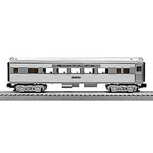 Lionel Santa Fe Super Chief LionChief Set with Bluetooth Capability, Electric O Gauge Model Train Set with Remote