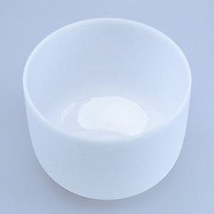 440HZ 8" B Crown Chakra Quartz Crystal Singing Bowl