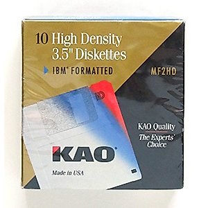 High Density 3.5" Diskettes IBM Formatted