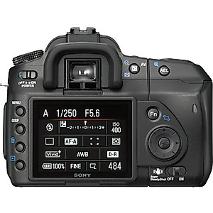 Sony Alpha A200K 10.2MP Digital SLR Camera Kit with Super SteadyShot Image Stabilization with 18-70mm f/3.5-5.6 Lens