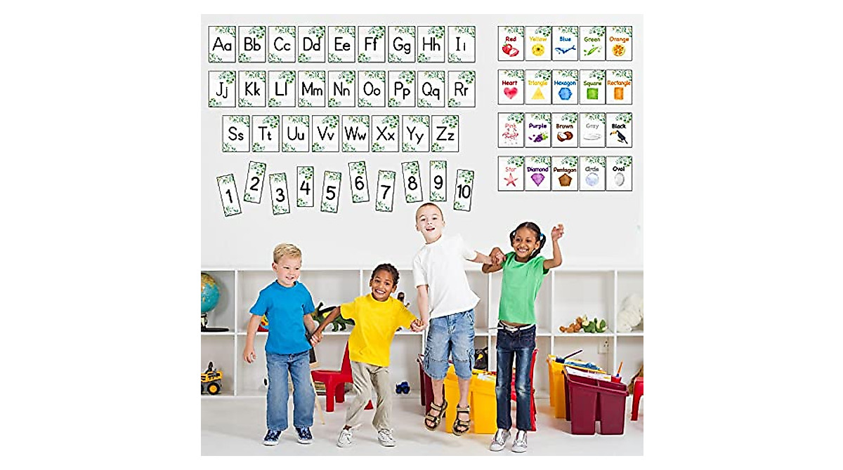 Alphabet & Number Bulletin Board Set for Early Learning