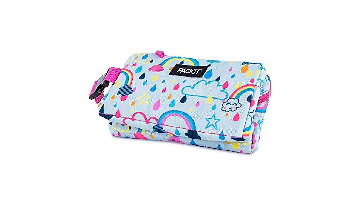 PackIt Freezable Snack Box Rainbow Sky - Keep Food Cool on the Go