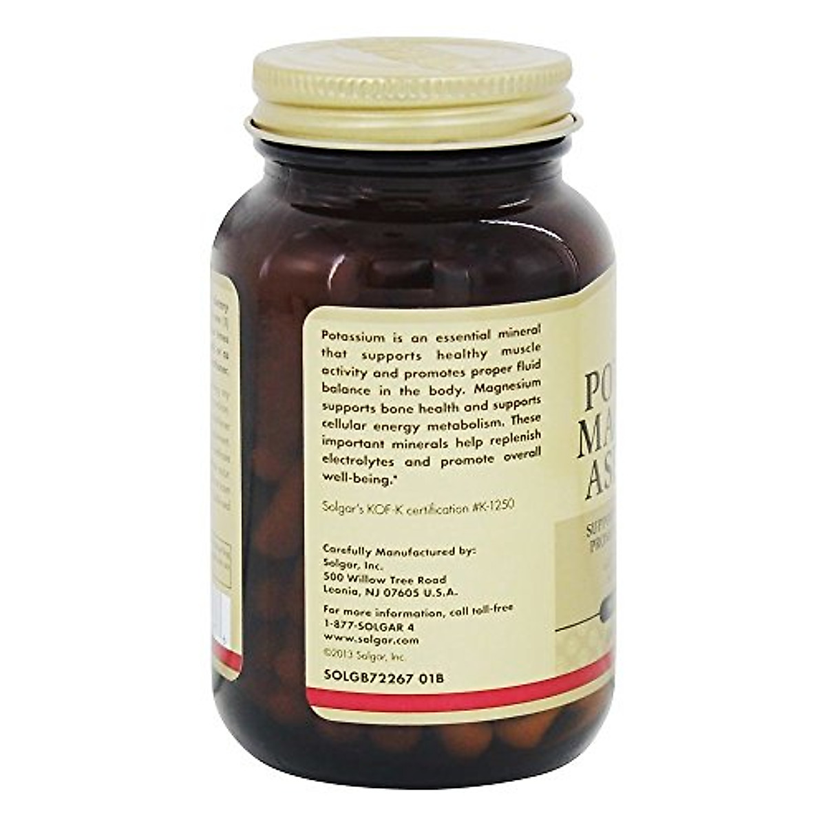 Solgar - Potassium Magnesium Aspartate