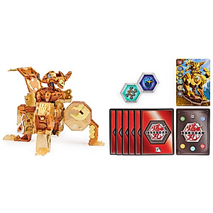 Bakugan Ultimate Viloch, 7-in-1 Exclusive Bakugan, Includes BakuCores and Trading Cards, Geogan Rising Collectible Action Figure Kids Toys for Boys