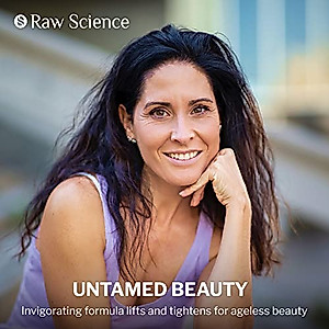 S RAW SCIENCE Anti-Aging Face Moisturizer for Women & Men, Collagen Day & Night Cream, Anti-Aging Skin Care with Hyaluronic Acid, Moisturizing & Nourishing Anti-Wrinkle Face Cream, Non-Greasy Formula