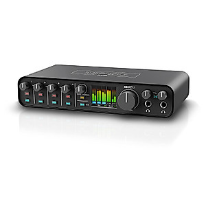 MOTU M6 6x4 USB-C Audio Interface with Studio-Quality Sound