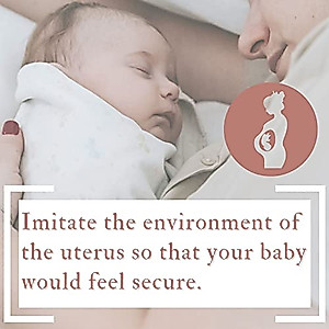 Terriboo Newborn Baby Girl Swaddle and Headband Set Floral Receiving Blanket (Pink)