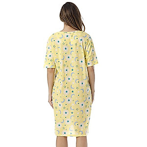 4360-O-10061-3X Just Love Short Sleeve Nightgown / Sleep Dress for Women / Sleepwear, Celestial Glow