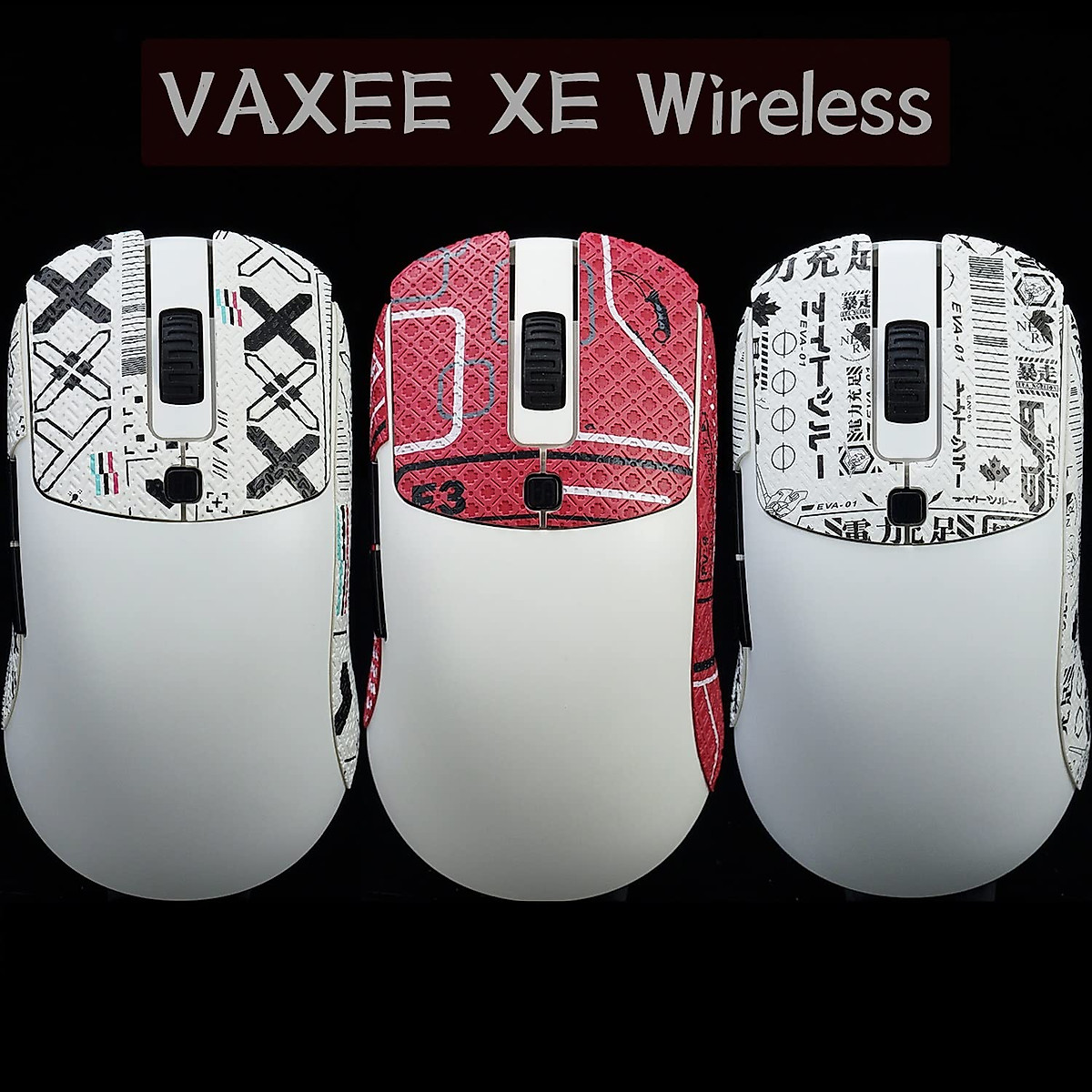 BTNCL Mouse Grip Tape Anti Slip Sticker for VAXEE XE/XE Wireless Gaming Mouse Upgrade Kit (Color : 1)