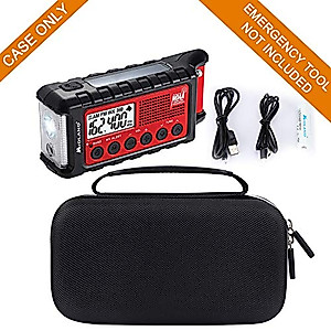 Aproca Hard Travel Storage Case, for Midland ER310 / ER300 / ER210 Emergency Crank Weather AM/FM Radio