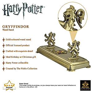 The Noble Collection Harry Potter Gryffindor House Wand Stand