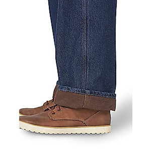 Wrangler Authentics Men's Fleece Lined Carpenter Pant,Dark Indigo,34W X 30L