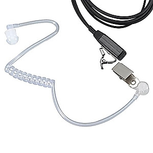 KCTIN Walkie Talkie Earpiece for Midland with Mic Security Headsets for GXT1000VP4 LXT600VP3 GXT1050VP4 GXT1000XB (10 Pack)