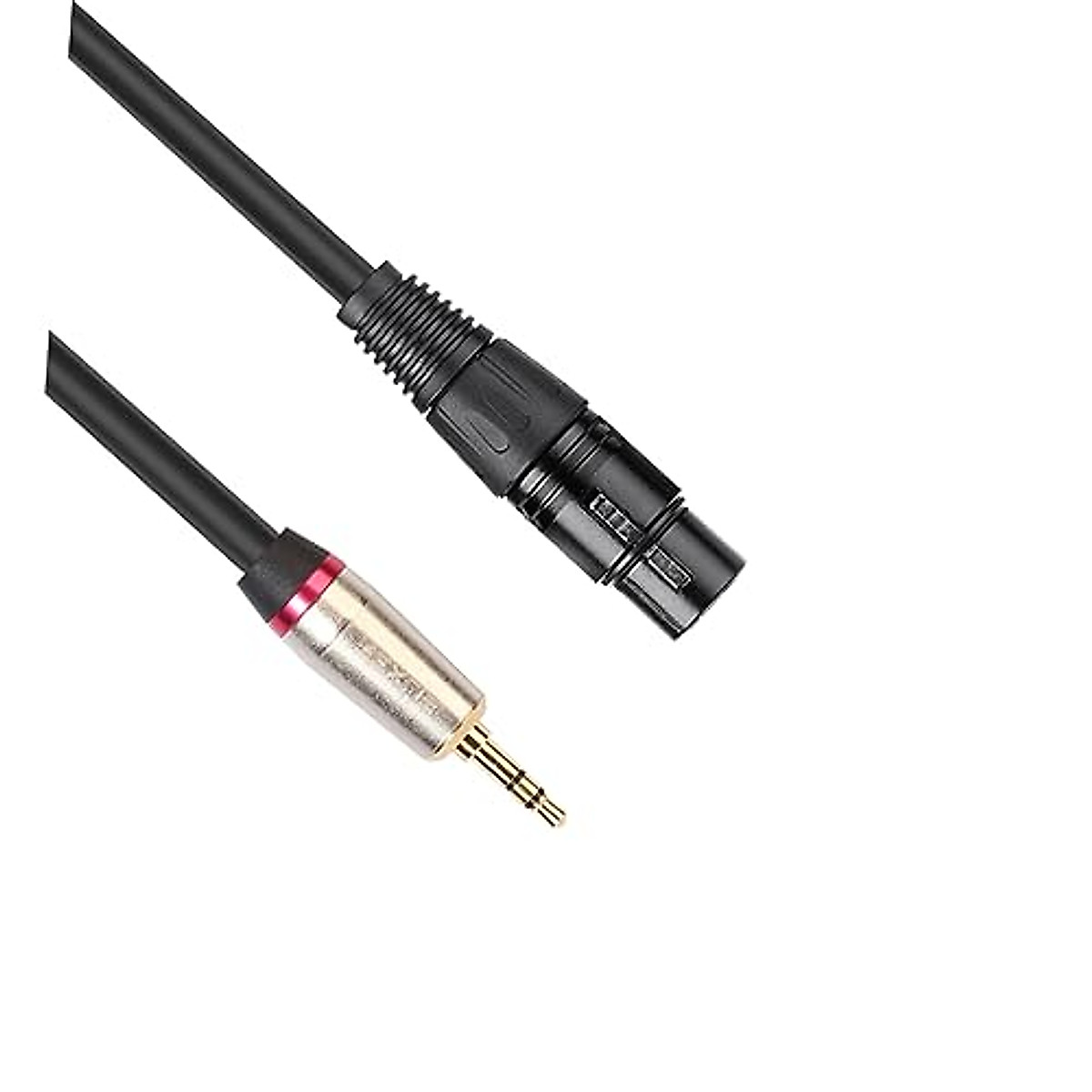 Vaguelly Stereo Headset Adapter to aux Female to Male Stereo Adapter mic Adapter Headset Converter Microphone Adapter Headphones Adapter XLR Adapter 3.5mm to XLR Cable Earphone