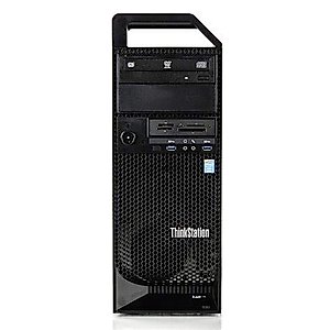 Lenovo Think Station S30 Gaming TW Desktop PC, Intel Quad Core XEON E5-1603 2.8G, 16G,512G SSD+3T,DVD,WIFI,BT 4.0,HDMI,USB 3.0,DVI,DP port, 2G Video Card, W10P64 (Renewed)