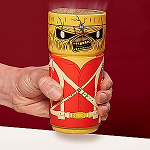 CosCups by Numskull Iron Maiden Eddie The Trooper Ceramic Mug Gift with Rubber Sleeve 400ml - Official Iron Maiden Merchandise