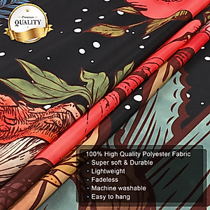 Uspring Skull Floral Tapestry Flowers Skeleton Tapestry Moon Garden Tapestry Mushroom Plants Tapestry Trippy Vintage Tapestry Wall Hanging for Room (59.1 × 82.7 inches)