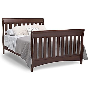 Delta Children Bentley S Series 4-in-1 Convertible Baby Crib, Chocolate