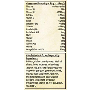 PetStrips Multi Vitamin Adult for Dogs, 30 Individually Foil Sealed Strips