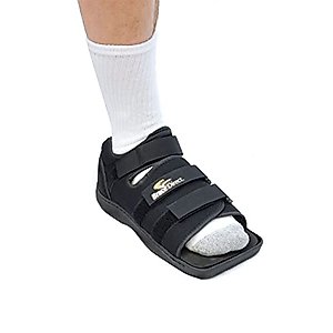 Brace Direct Post Op Recovery Shoe - Adjustable Medical Walking Shoe for Post Surgery or Operation Support, Broken Foot or Toe, Stress Fractures, Bunions, or Hammer Toe for Left or Right Foot