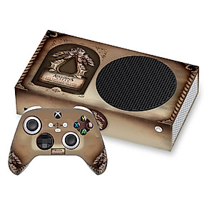 Head Case Designs Officially Licensed Assassin's Creed Belt Crest II Graphics Vinyl Sticker Gaming Skin Decal Cover Compatible with Xbox Series S Console and Controller Bundle
