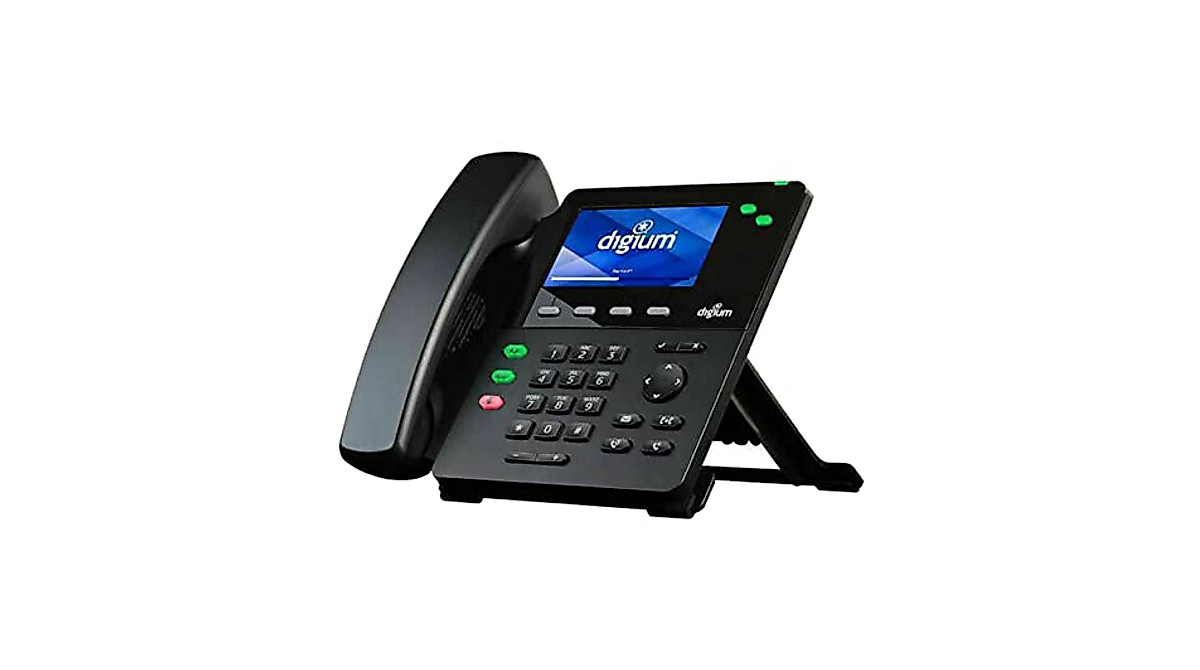 Digium D60 IP Phone: 2-Line SIP with HD Voice & Color Display