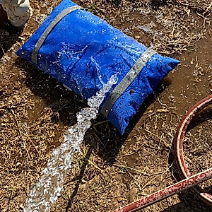 PILLOW GANIC Kneeling Pad, Superior Comfort Compared to Foam Pads. Made in USA, Weatherproof Natural Hull Filling Yard Work Gardening Shop Yoga Exercise Praying Bath Kneeler