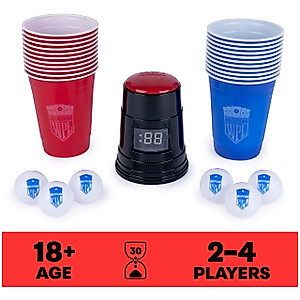 Post Malone, World Pong League Beer Pong Drinking Game for Bachelor Party Outdoor Games with Plastic Cups Ping Pong Balls, for Adults Ages 18 and up