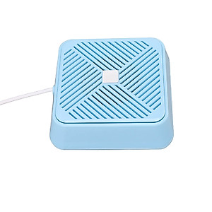 Hztyyier USB Dishwasher, Electrolytic Water Emulsification High Frequency Ultrasonic 5V IP67 Waterproof Integrated USB Sink Household Dishwasher (Blue)