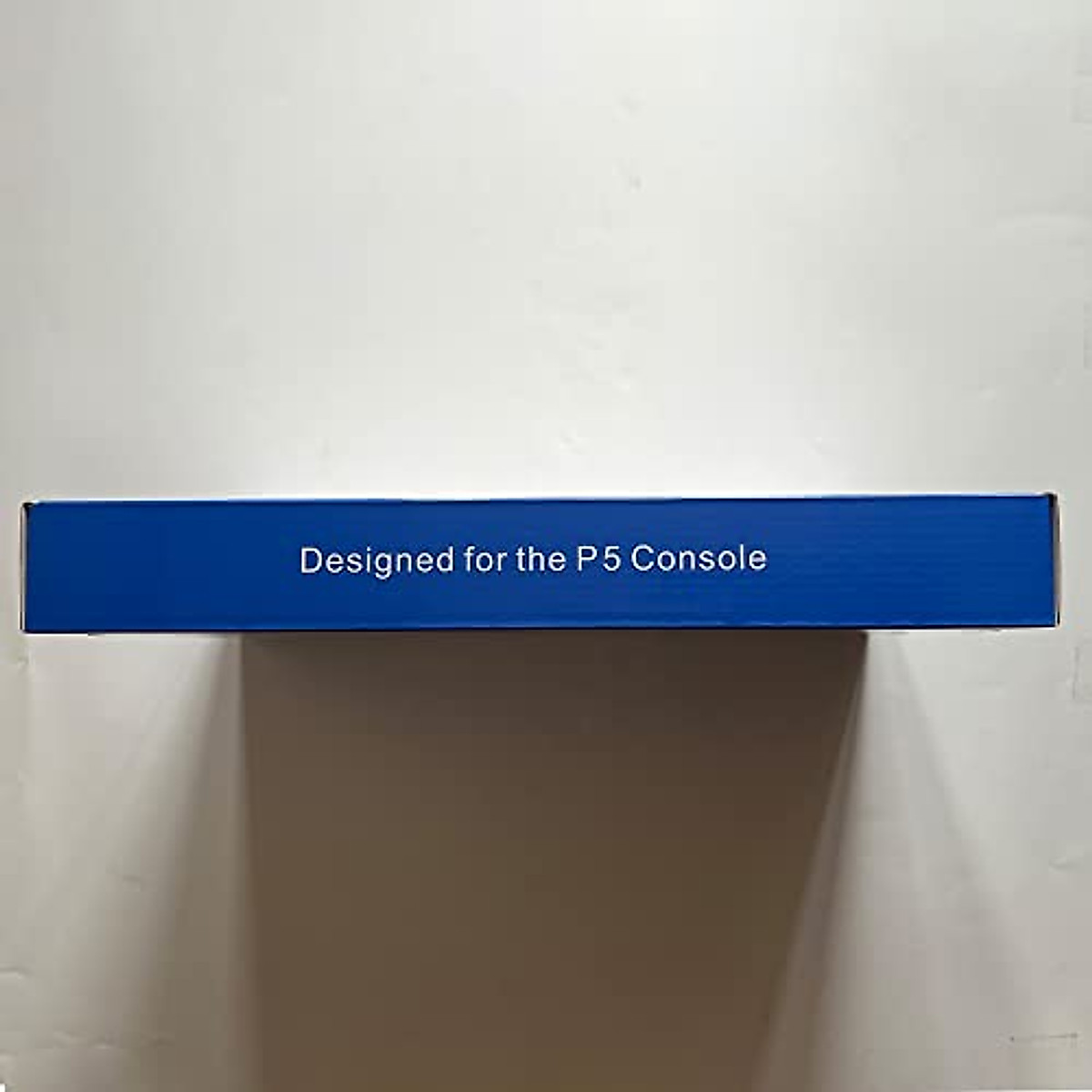 Faceplate for PS5 with Cooling Vent Face Plate Console Cover for Disc Edition DOBEWINGDELOU Replacement Side Plate Shell Accessories Hard Shockproof Anti-Scratch Dustproof ABS Case Black