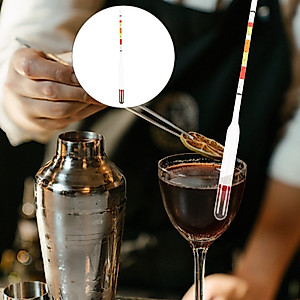 DOITOOL Triple Scale Hydrometer Kit Maple Syrup Hydrometer for Brew Beer Wine Kombucha ABV Brix Gravity Test Kit Home Brewing Supplies