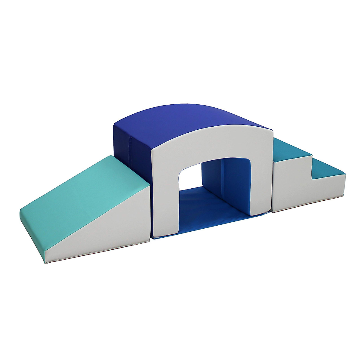 Factory Direct Partners 12824-CT SoftScape Playtime Grow-n-Learn Tunnel Climber for Toddlers and Kids(3-Piece) - Contemporary, 12824-CT