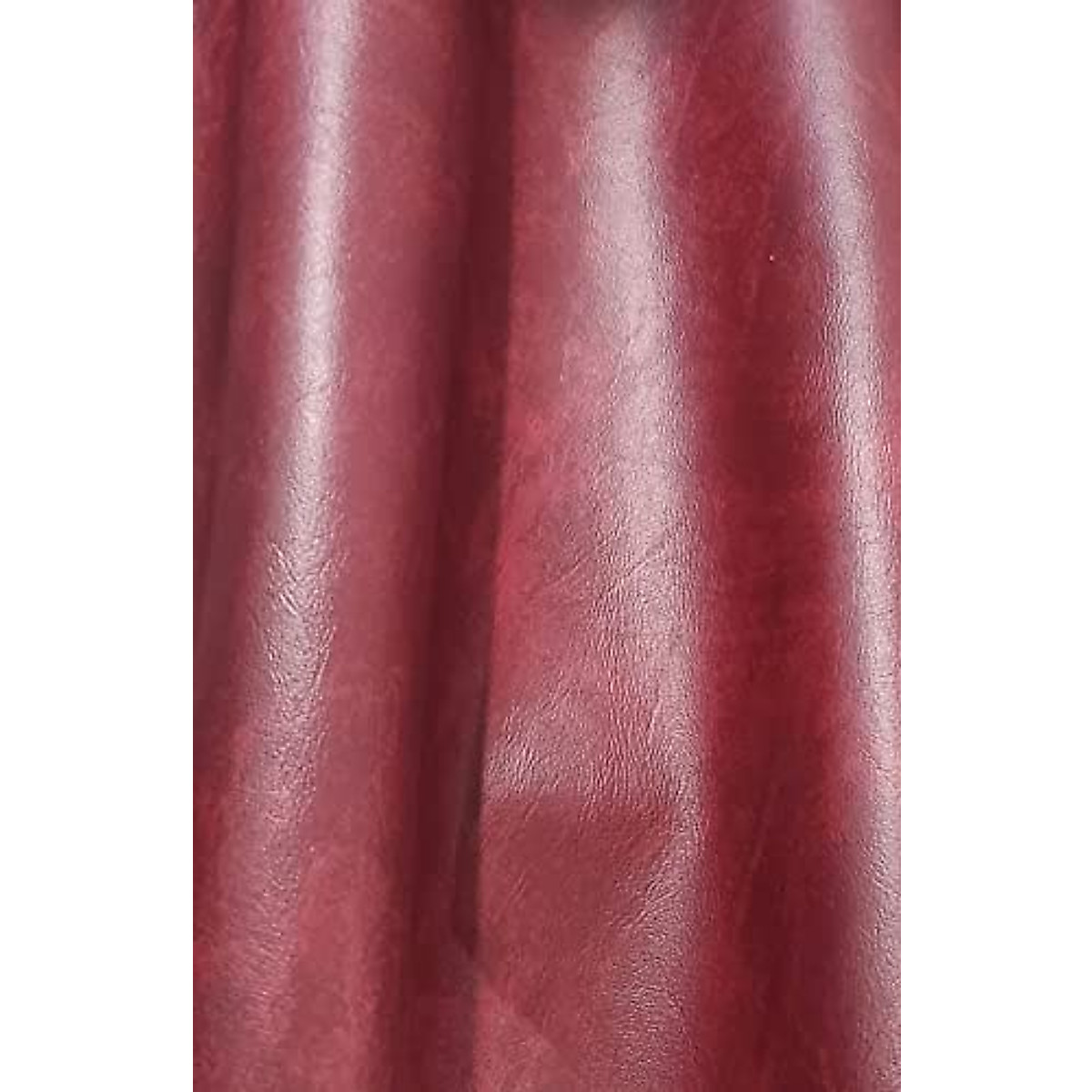 Plastex Faux Leather Caprice, Wine 10 Yards