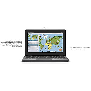 Dell Latitude 3120 Laptop HD Notebook PC, Intel Pentium N6000 Processor, 8GB Ram, 256GB Solid State Drive, Webcam, WiFi, Bluetooth, HDMI, Type C, Windows 10 Professional (Renewed)