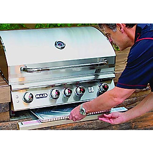 Bull Outdoor Products 24268 Grease Tray Liner, Silver, 12 Pack, for 30" Bull Grills