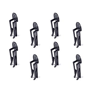 Alovexiong 8 Pack Garbage Bin Clips,Garbage Basket Clip Fixed Waste Trash Can Bag Clamp Clip Rubbish Clip Holder for Home,Kitchen,Office