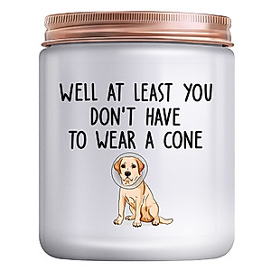 Funny Get Well Soon Gifts: After Surgery Recovery Encouragement Gift for Friends Female Humor Sympathy Candle Gifts for Men Feel Better for Sick Women