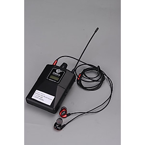 D Debra Bodypack with Earphone Only Suitable for ER-202 & ER-102 Wireless in Ear Monitor System, Can Not Be Used Alone(Only 1 Bodypack)